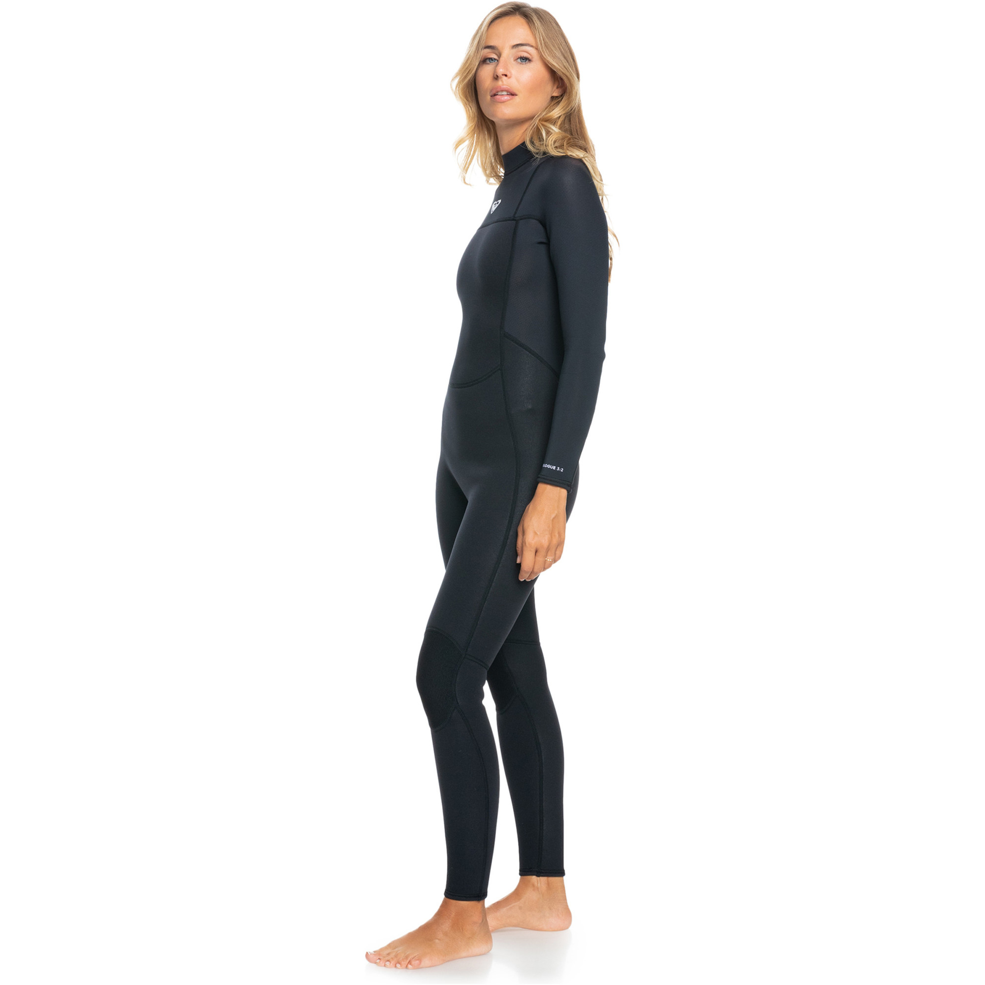 2024 Roxy Womens Prologue 4/3mm GBS Back Zip Wetsuit ERJW103154 - Black - Wetsuits | Wetsuit Outlet